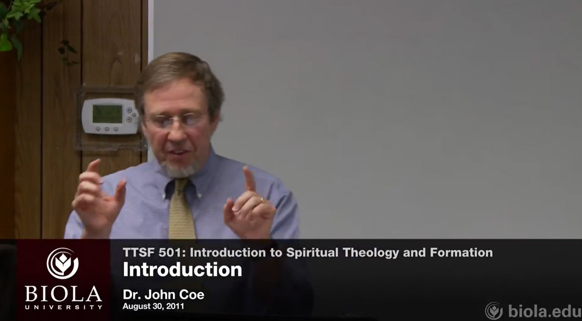 Spiritual Formation - Willard, Foster, Coe – Biblical eLearning
