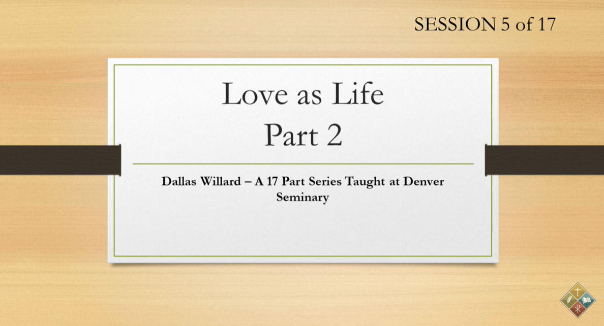 Spiritual Formation - Willard, Foster, Coe – Biblical eLearning